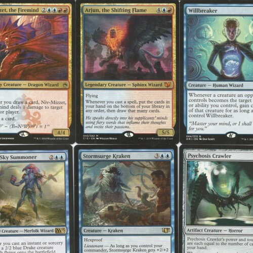 Dragon Custom Deck Black Red MTG Magic Gathering Ready to | Etsy