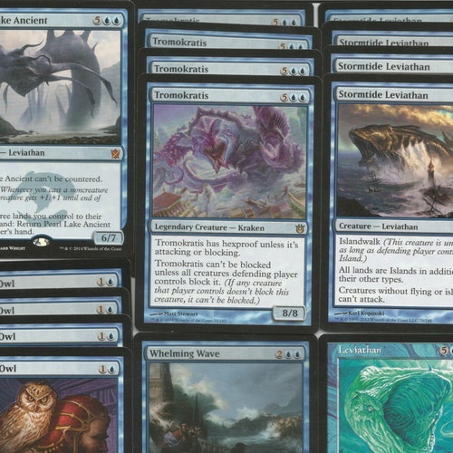 Dragon Custom Deck Black Red MTG Magic Gathering Ready to | Etsy