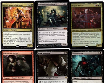 Vampire Commander Deck | Etsy