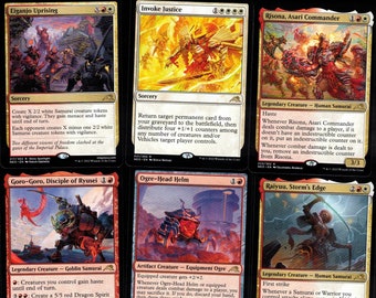 Dragon Fire!-60 Card Magic the Gathering Deck-mtg-rares-mythics-red ...