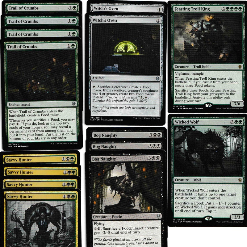 Magic Wolf Deck - Etsy