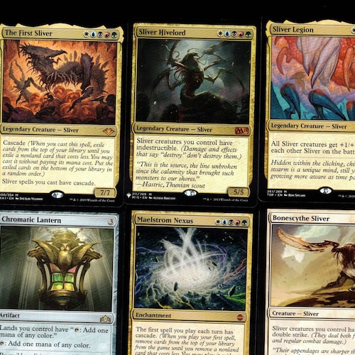Sliver Deck Very Powerful MTG Magic the Gathering Ready - Etsy