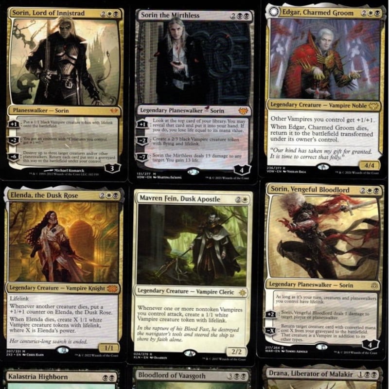 Mtg Sorin Deck - Etsy