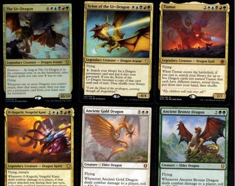 magic cards dragon deck