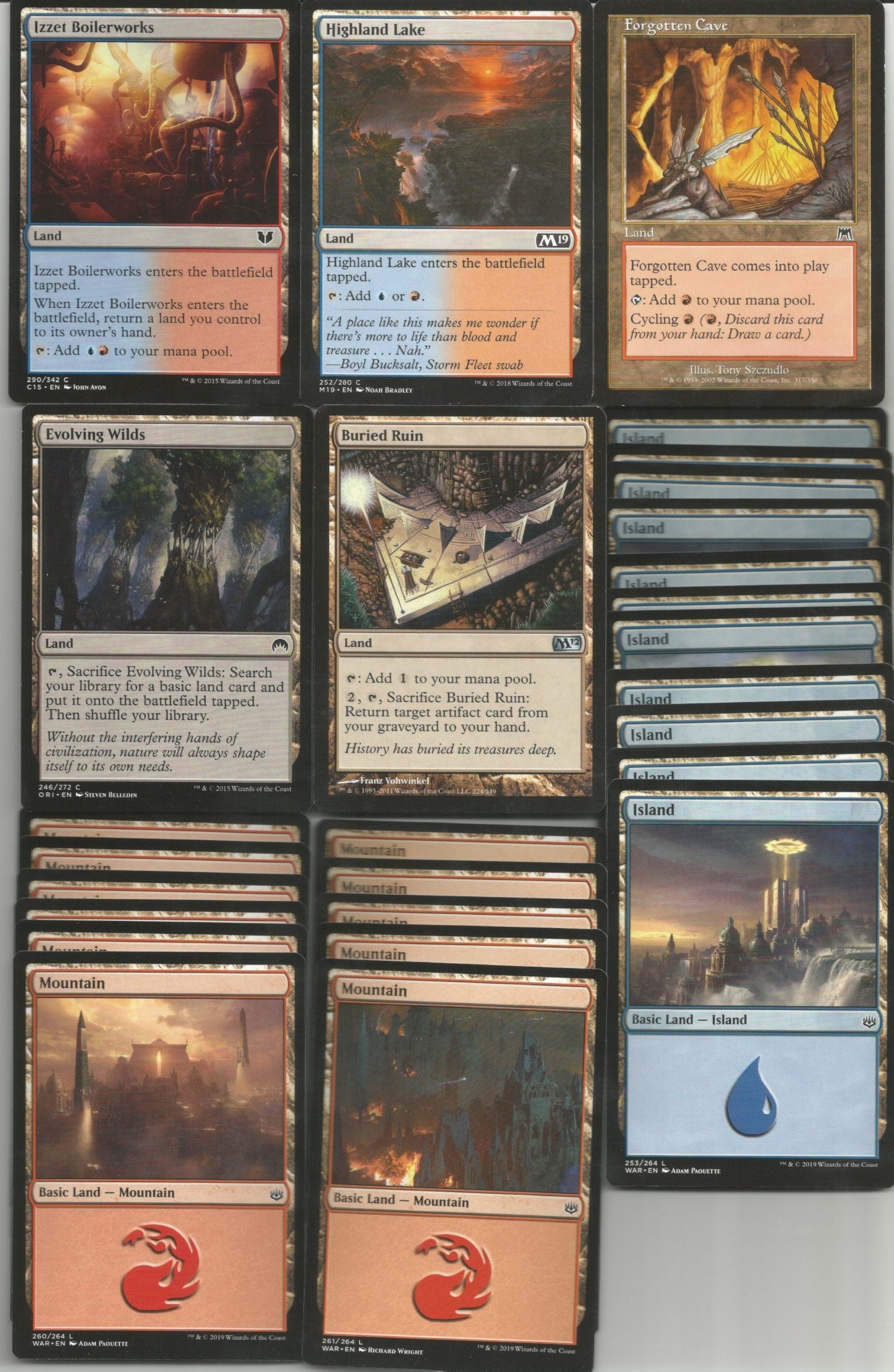 Mizzium Mortars Playmat