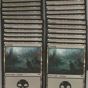 Black Deathtouch Deck - Custom MTG Magic the Gathering Rares 60 Card ...