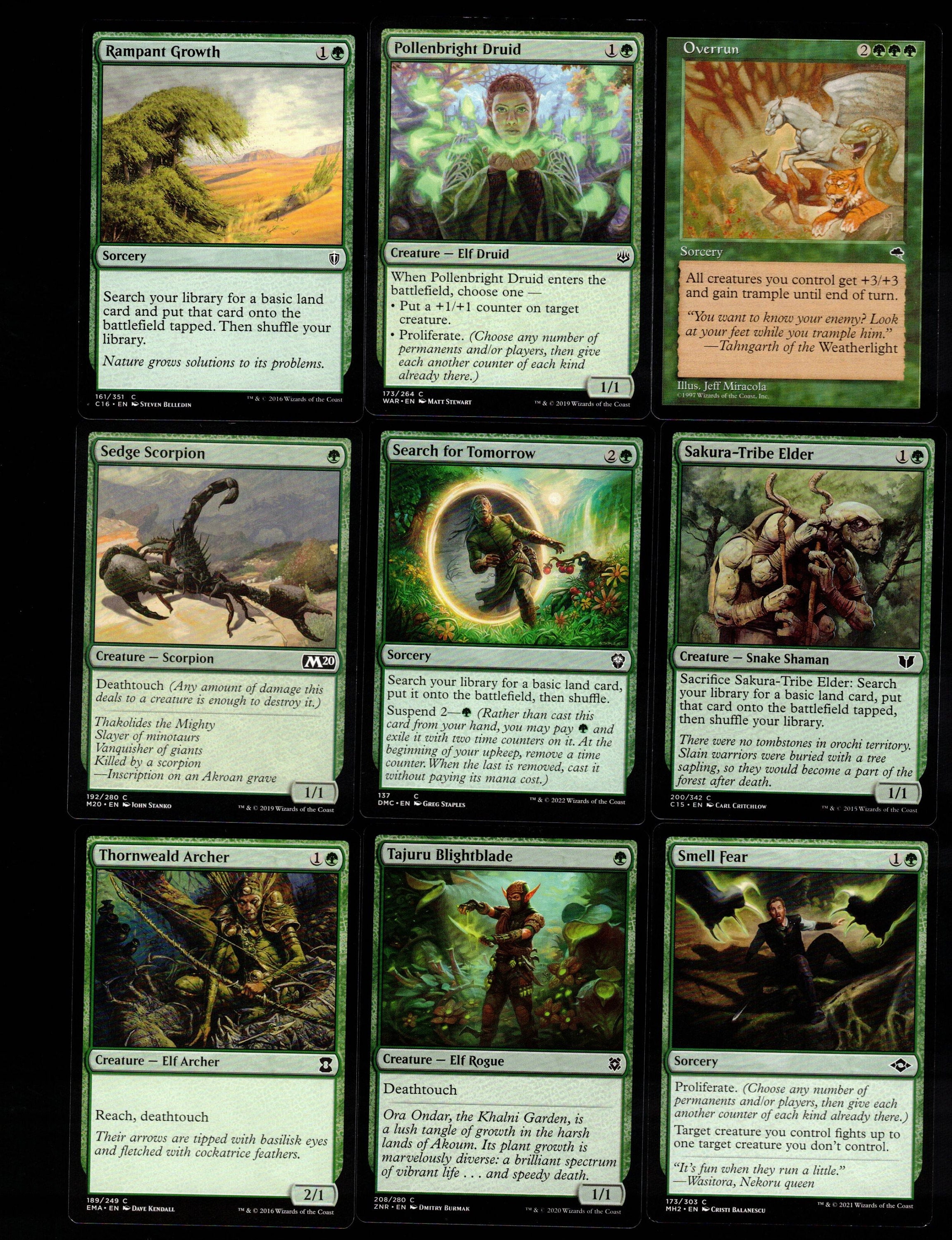 Poisoned Deathtouch-100 Card Magic the Gathering Commander - Etsy