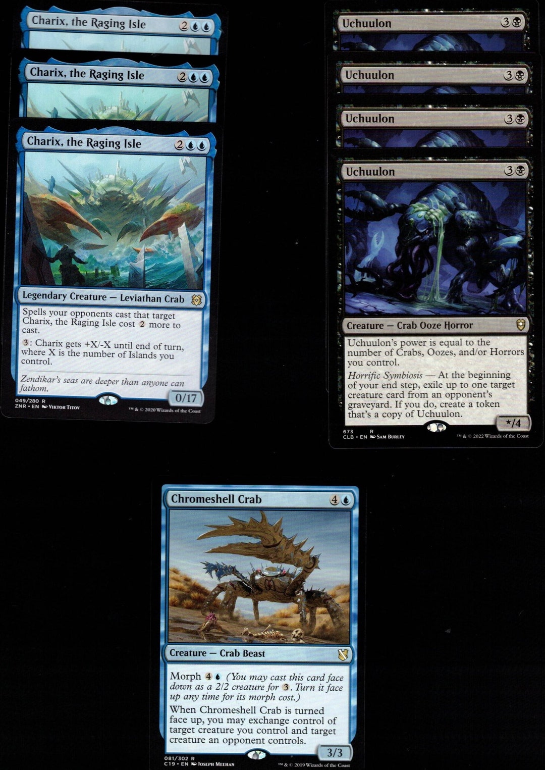 Crab-tacular!-60 Card Deck-magic the Gathering-mtg-rares-blue-black ...