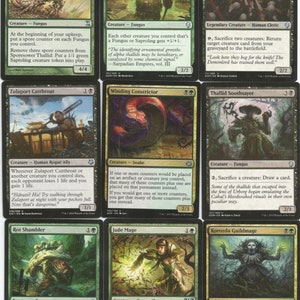 Commander Fungus Deck - Custom MTG Magic the Gathering Slimefoot EDH ...