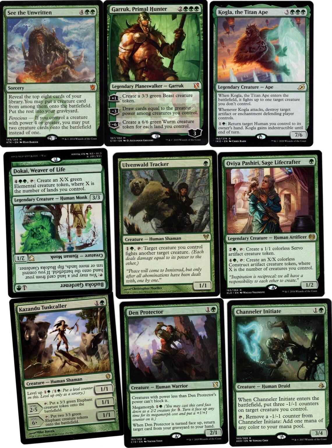 KING KOGLA 100 Card Commander Deck-MTG-Magic the | Etsy