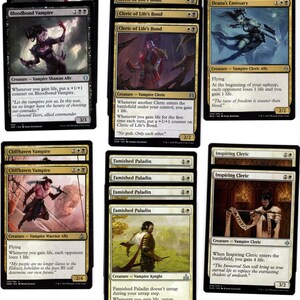 Vampires & Lifelink-60 Card Magic the Gathering Deck-mtg-rtp-sorin ...