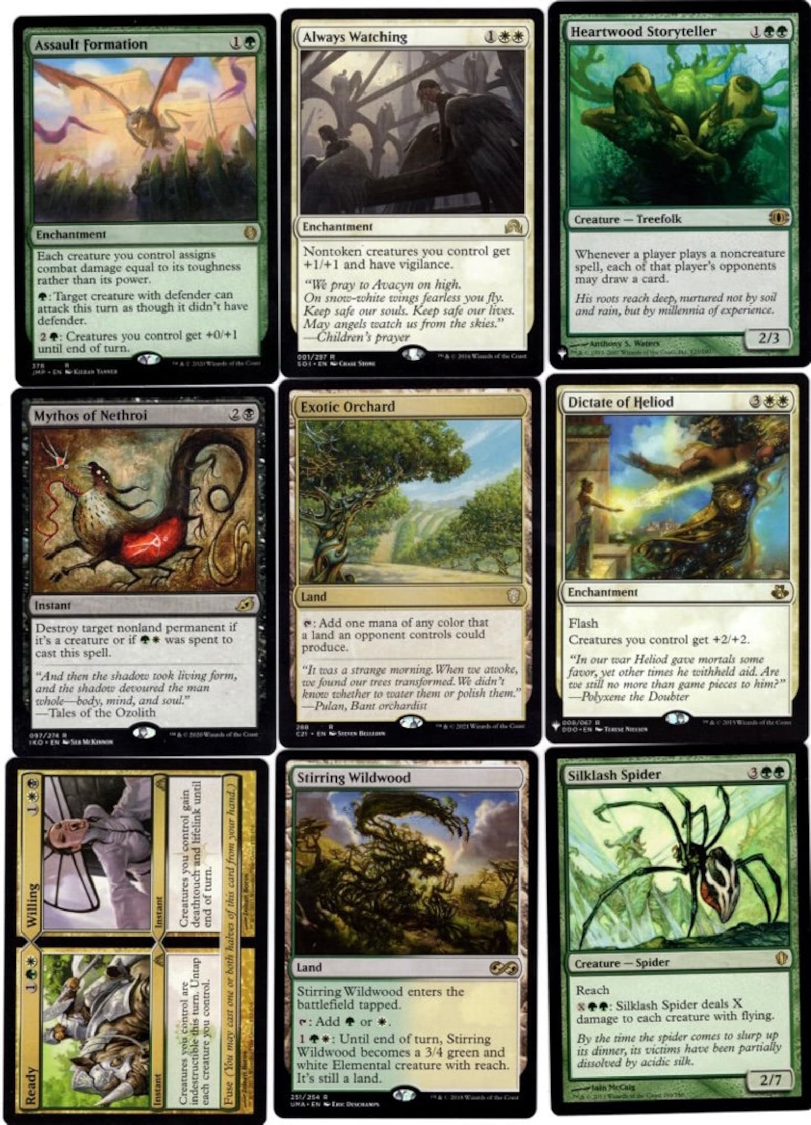 Doran's Army-treefolk-100 Card Commander Deck-mtg-magic - Etsy