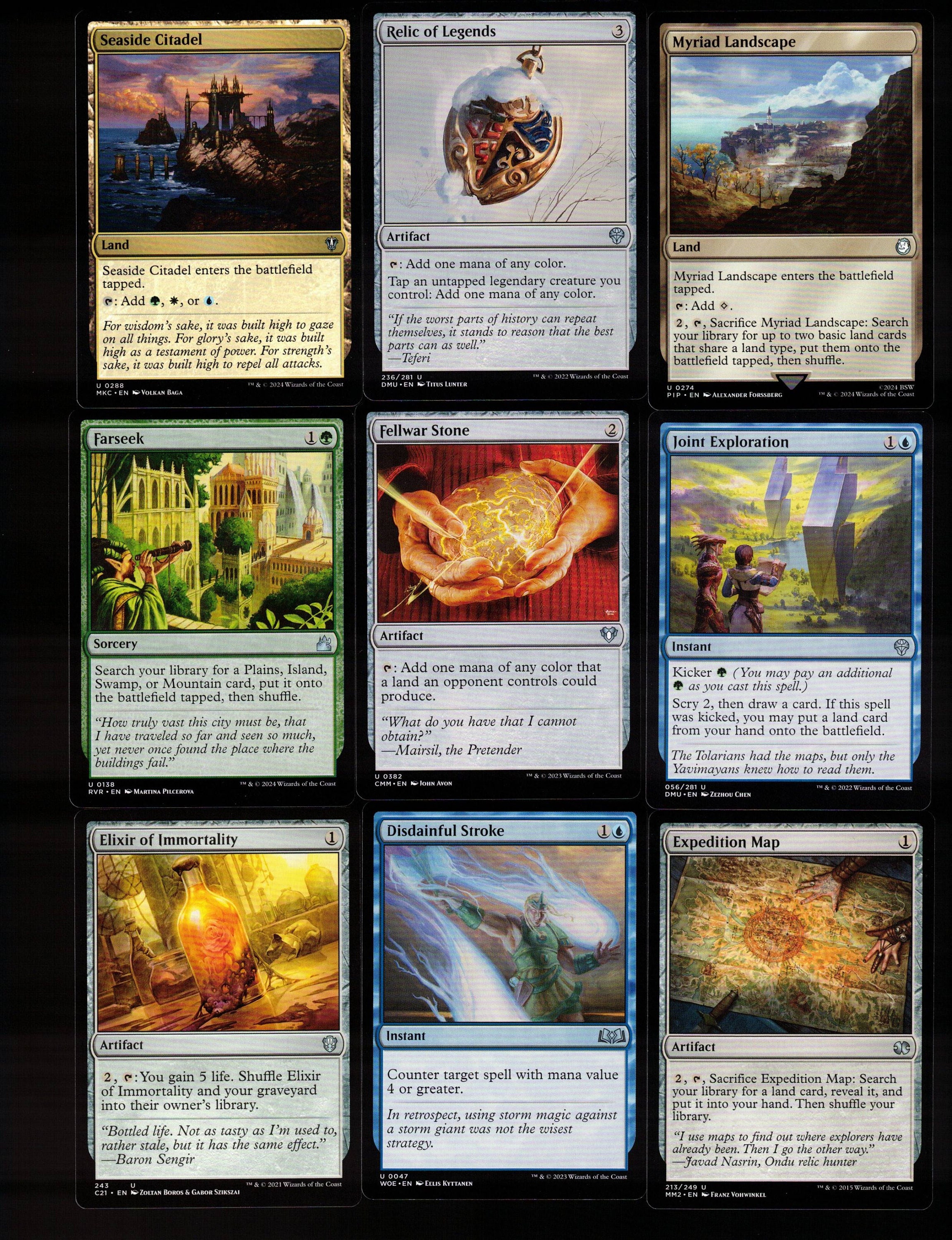 Indestructible GODS!-100 Card Magic the Gathering Commander Deck-rare ...