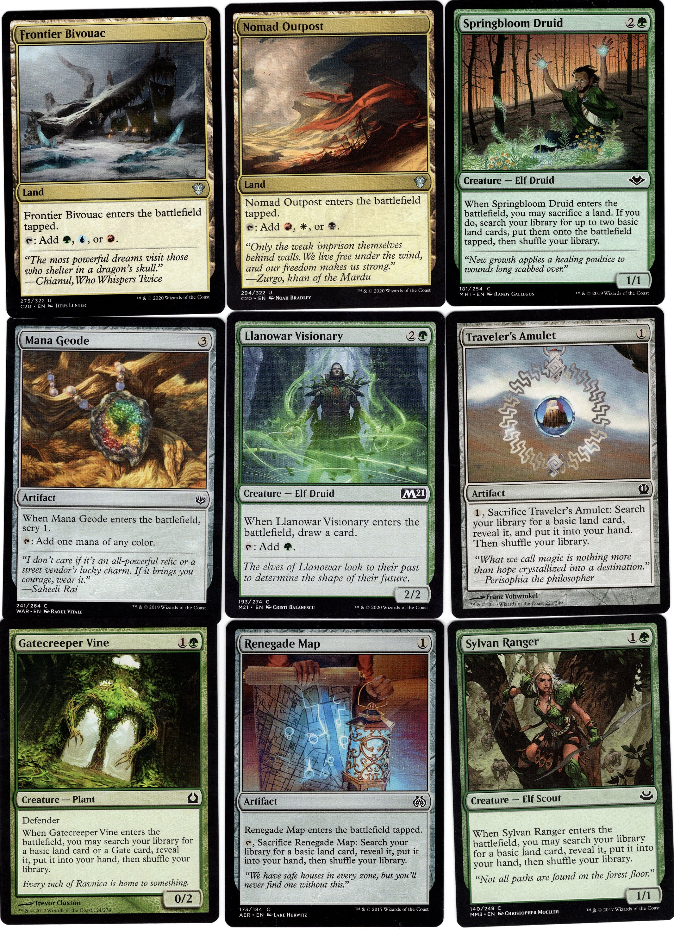 FEAR the REAPER!-100 Card COMMANDER Deck-magic the Gathering-rares ...