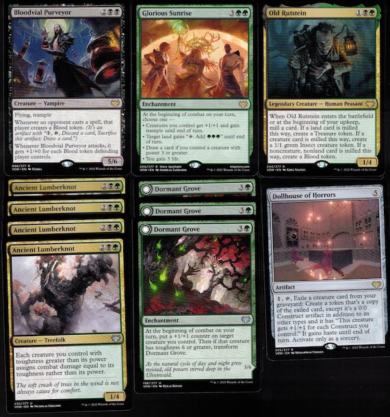 THE DEFENDERS-60 Card Magic the Gathering Deck-mtg-flip - Etsy