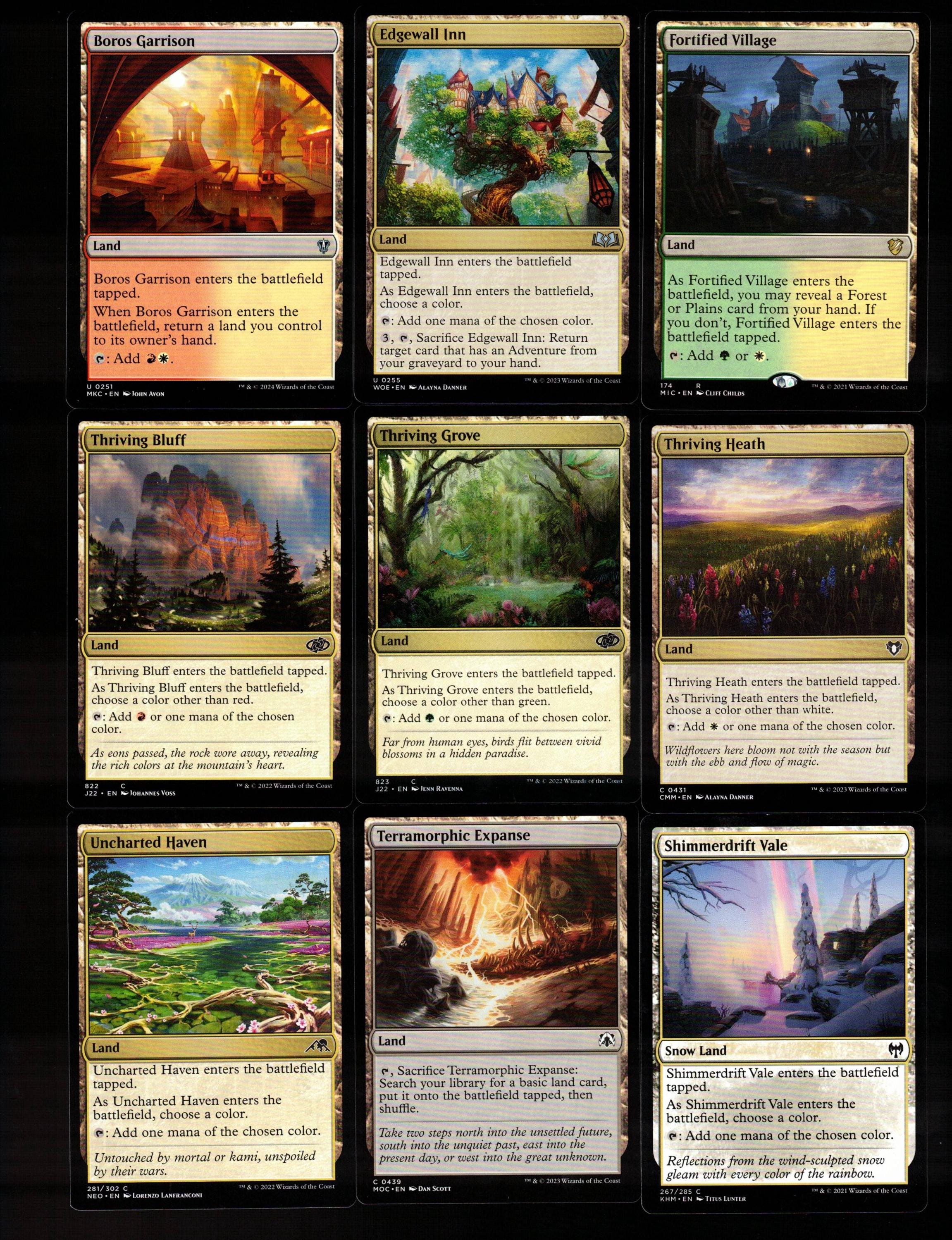 Wolves & Elves!-100 Card Magic the Gathering Commander Deck-rare-mythic ...
