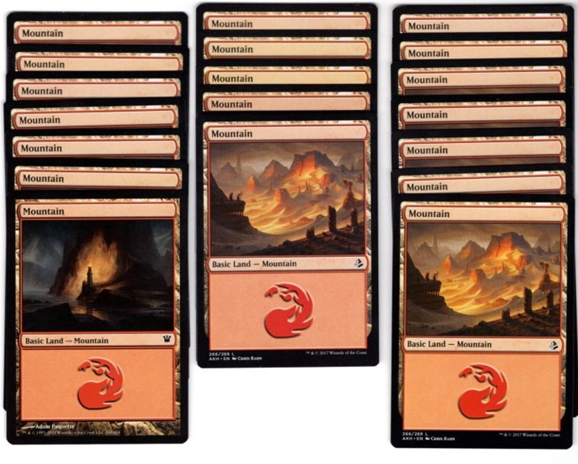 60 Card Deck - Mono Red GOBLINS - Ready to Play - Rare Cards - Magic ...