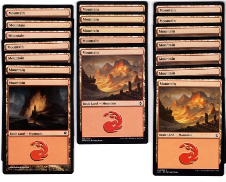 60 Card Deck - Mono Red GOBLINS - Ready to Play - Rare Cards - Magic ...