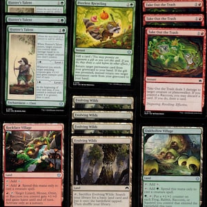 Raccoon Riot!-mtg-magic the Gathering 60 Card Deck-rare-mythic-casual ...