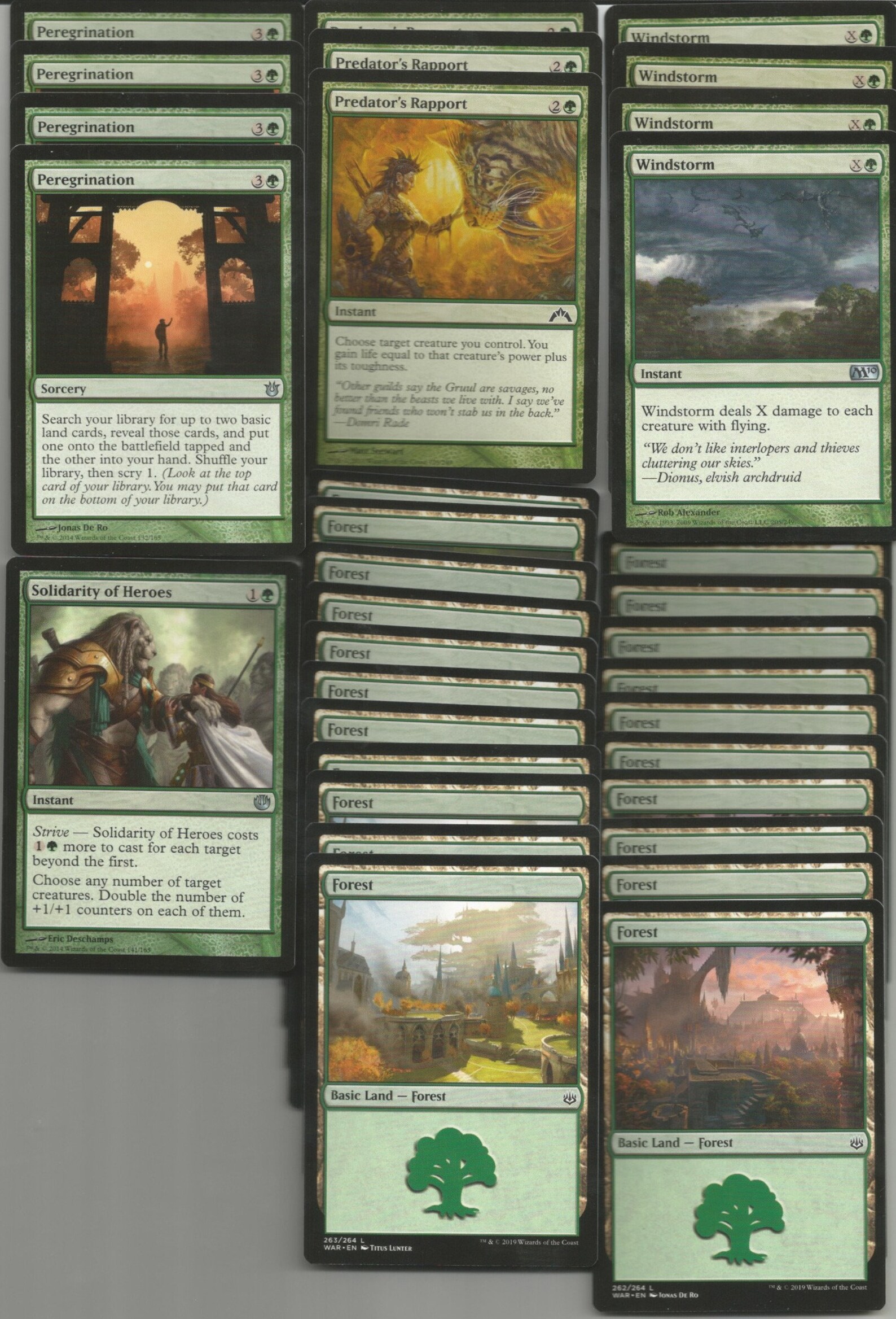 Huge Hydra Deck - Polukranos - Mistcutter - Magic Gathering - MTG - 60 ...