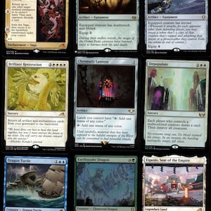ULTIMATE DRAGON-100 Card Commander Deck-magic the Gathering-mtg-ur ...