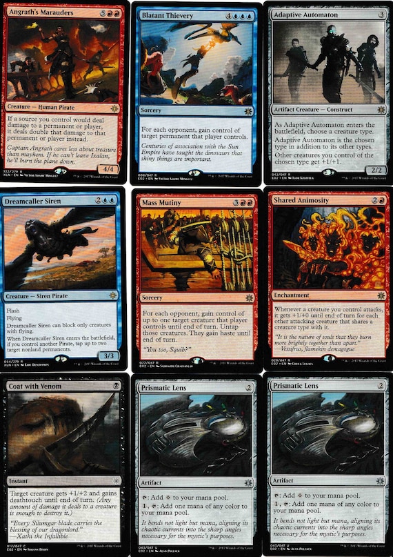 Marauding Pirates-Rares-Adaptive Automaton-MTG Magic the | Etsy