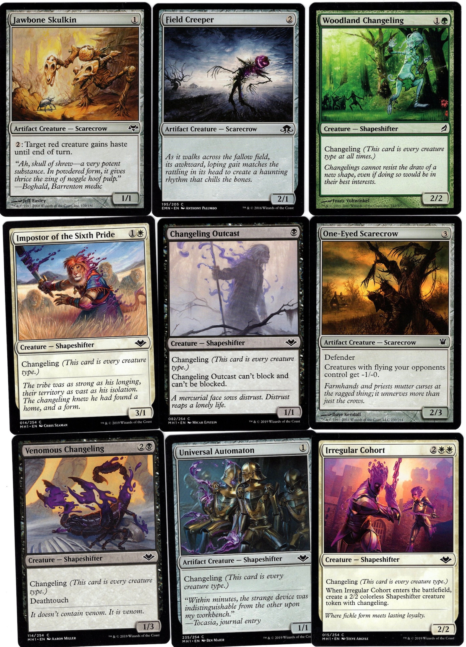 FEAR the REAPER!-100 Card COMMANDER Deck-magic the Gathering-rares ...