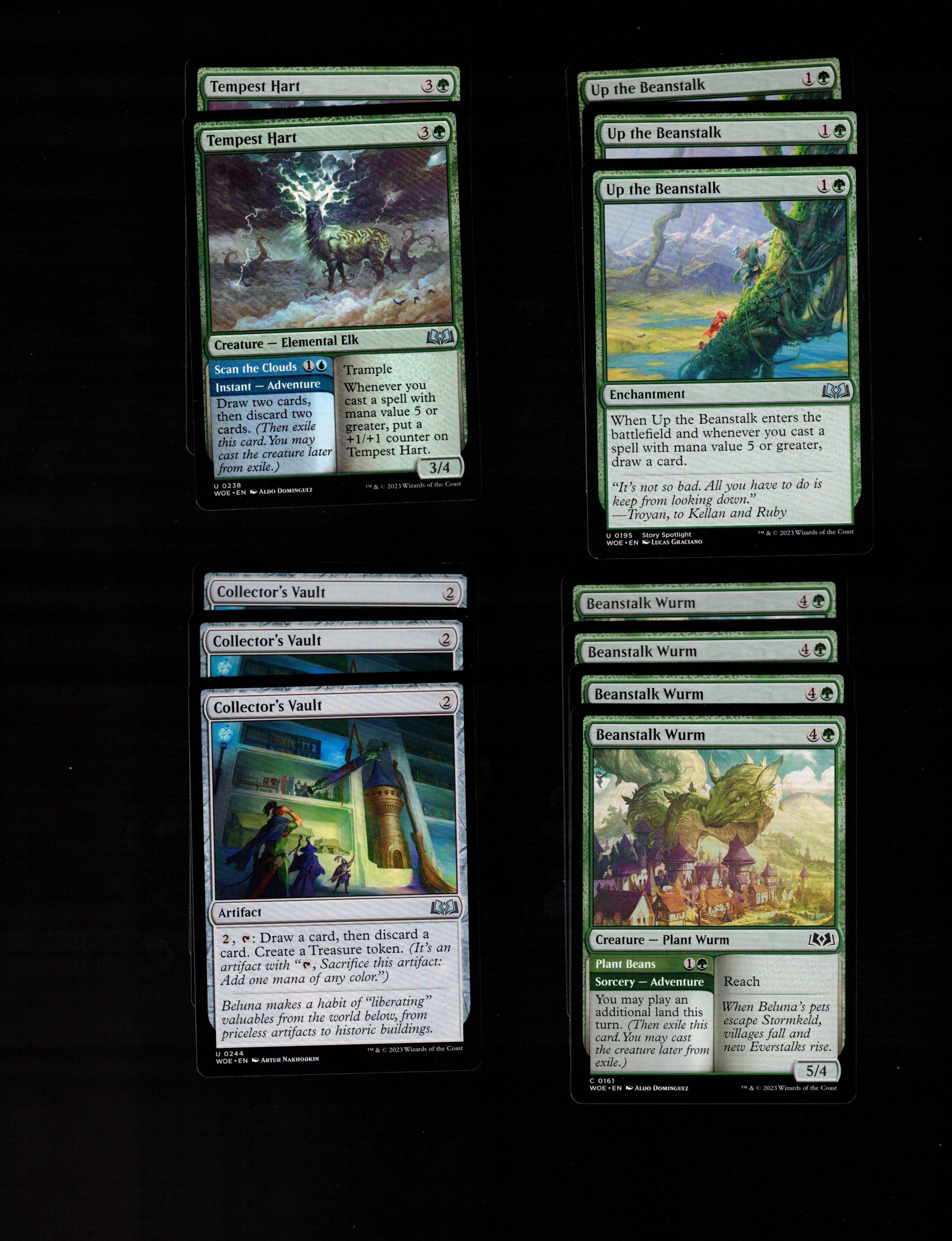 GIANTS!-60 Card Magic the Gathering Deck-mtg-rares-mythic-ready to Play ...