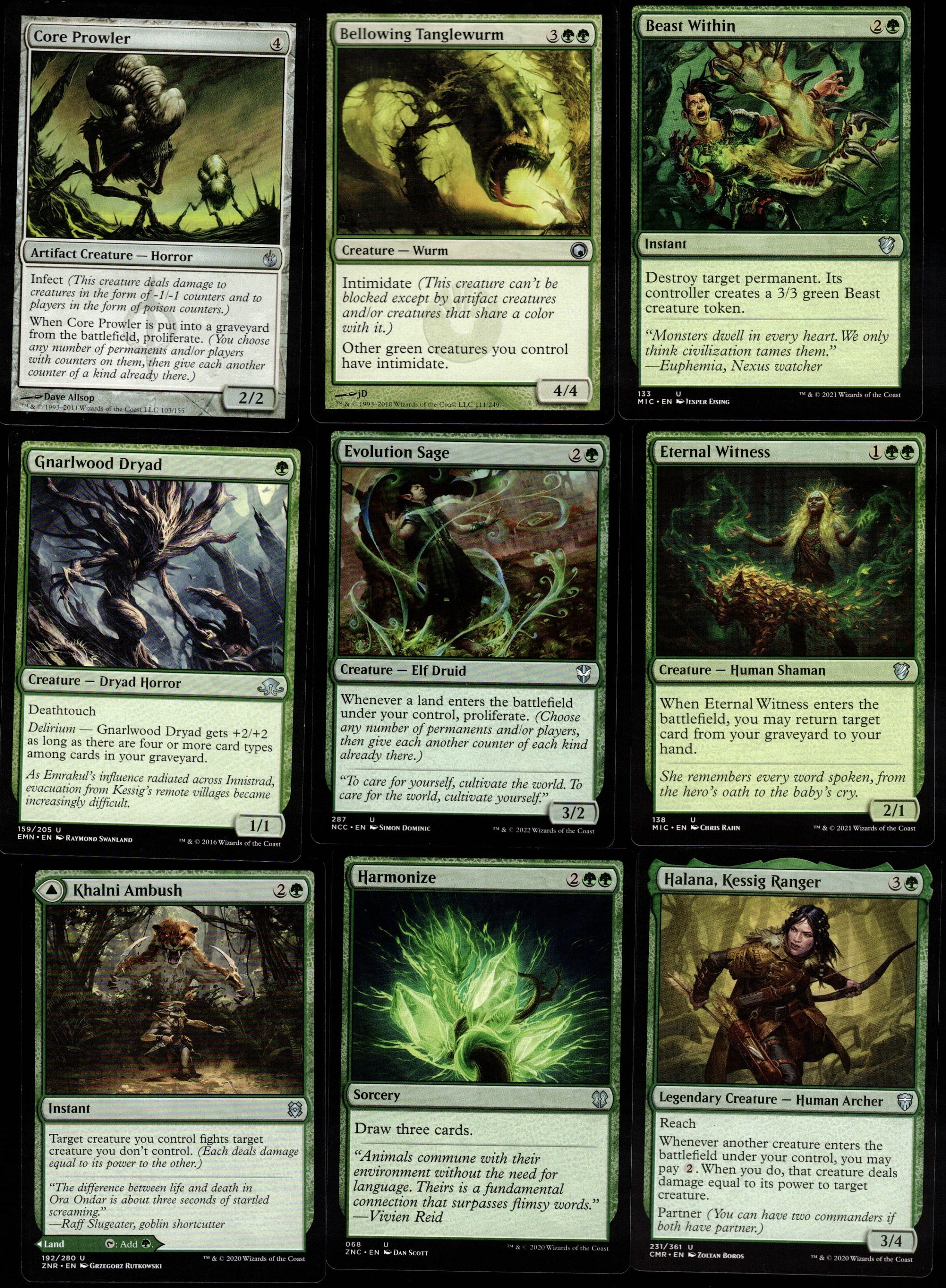 Poisoned Deathtouch-100 Card Magic the Gathering Commander - Etsy