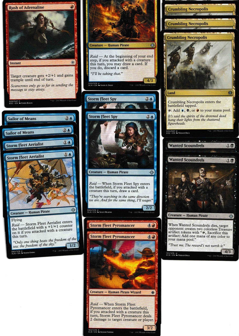 Marauding Pirates-Rares-Adaptive Automaton-MTG Magic the | Etsy