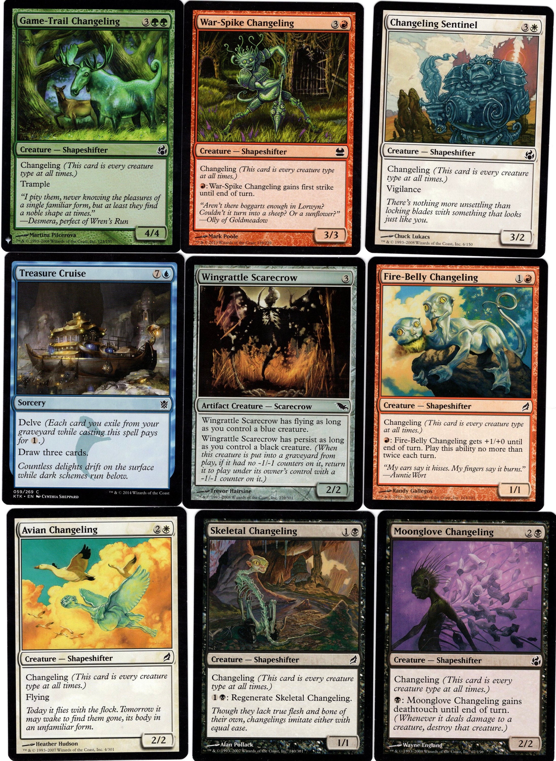 FEAR the REAPER!-100 Card COMMANDER Deck-magic the Gathering-rares ...