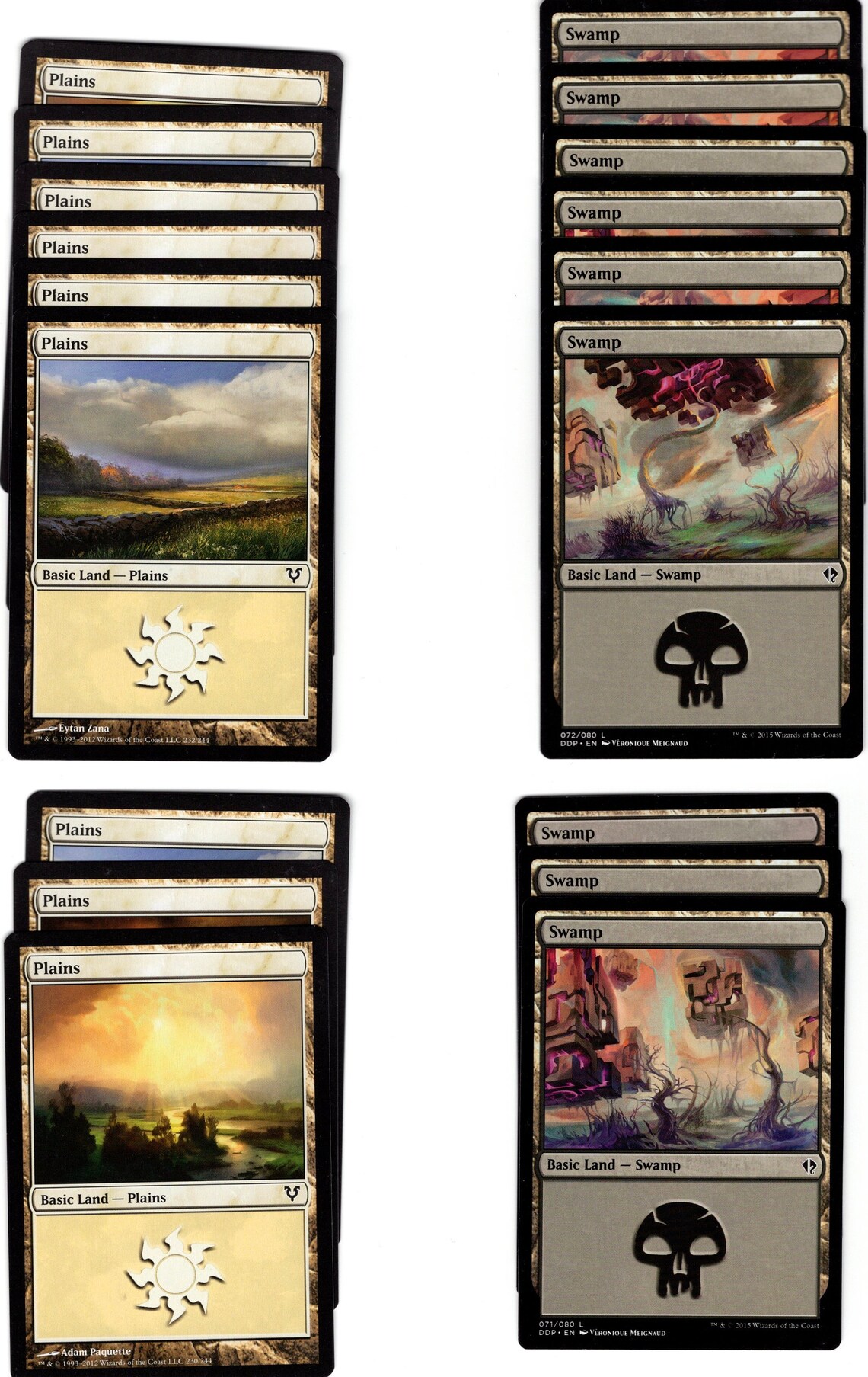 Extort Black White Pontif of Blight Custom 60 Card Magic - Etsy