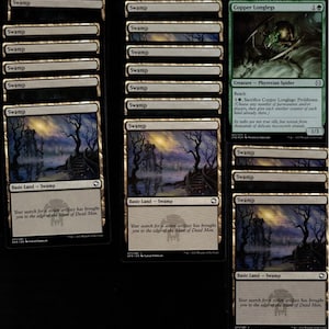 Spider Web-shelob-100 Card Magic the Gathering Commander Deck-rare ...