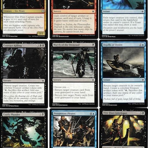 Pirates, Admiral Beckett Brass EDH Custom Commander Deck Mtg Magic 100 ...