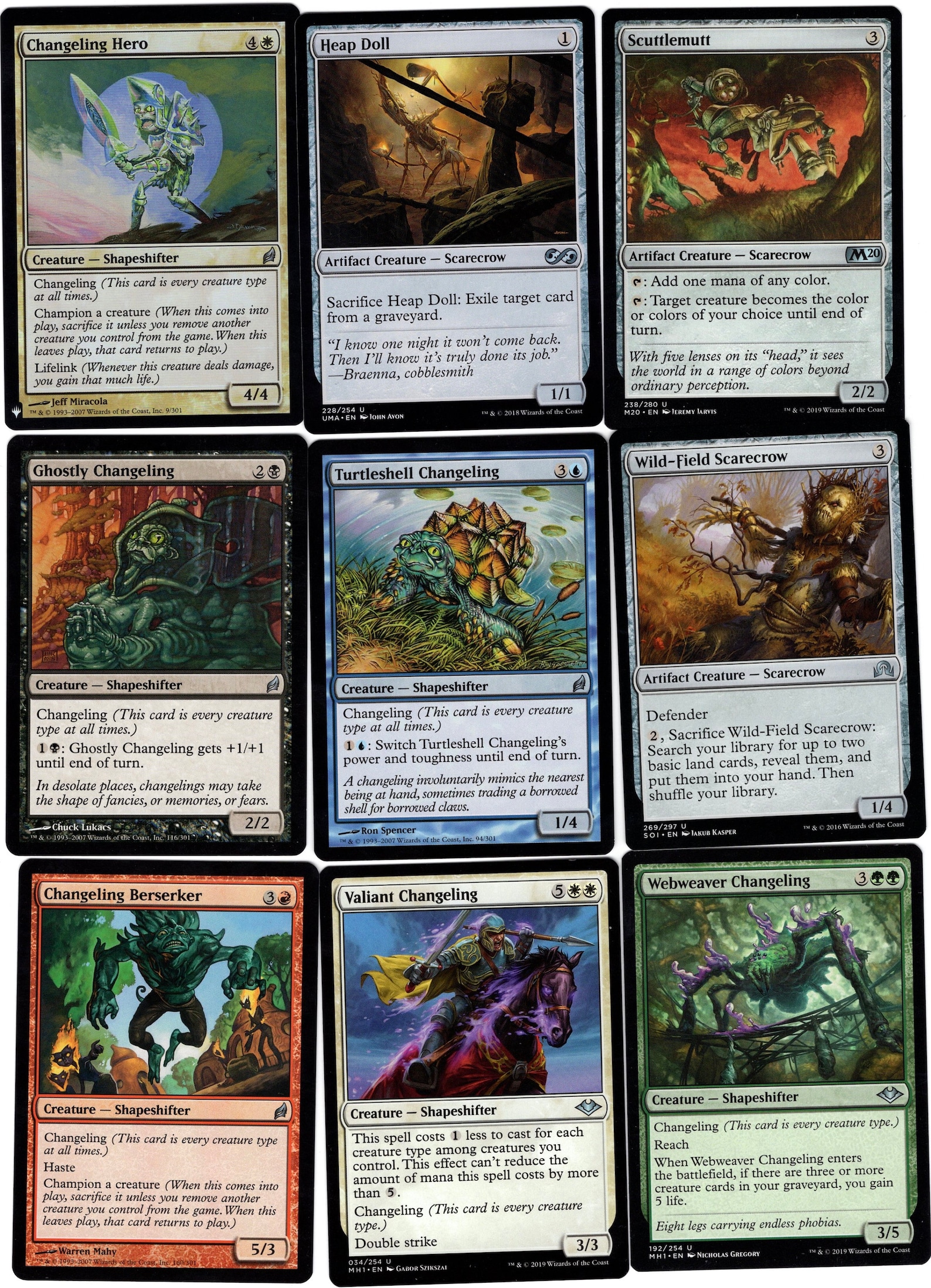 FEAR the REAPER!-100 Card COMMANDER Deck-magic the Gathering-rares ...