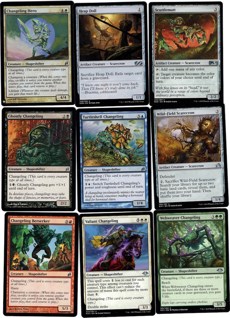 FEAR the REAPER!-100 Card COMMANDER Deck-magic the Gathering-rares ...
