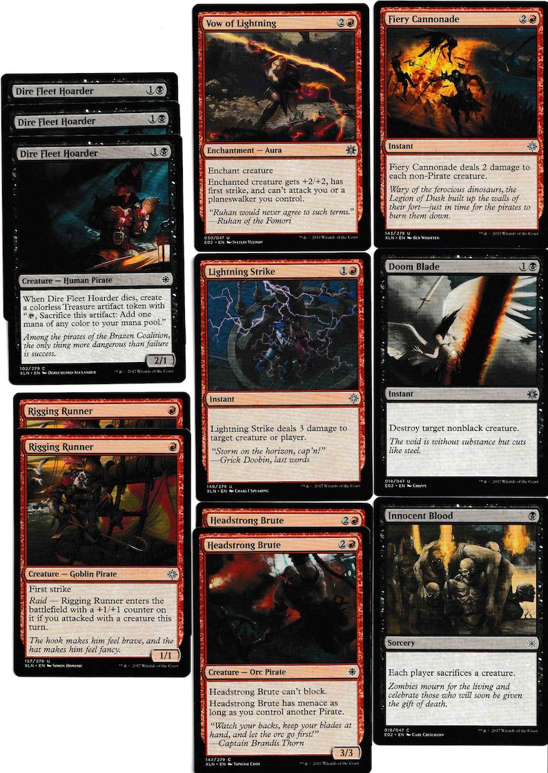 Marauding Pirates-rares-adaptive Automaton-mtg Magic the - Etsy