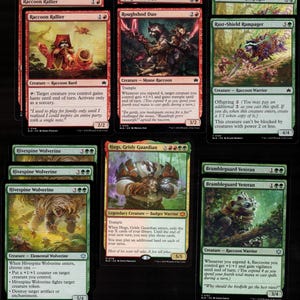 Raccoon Riot!-mtg-magic the Gathering 60 Card Deck-rare-mythic-casual ...