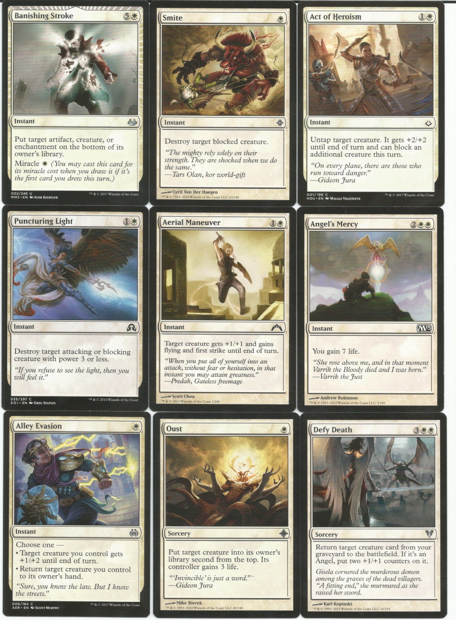 Commander-angel DECK -REYA -edh -white-artifact-100 Card Mtg - Ready to ...