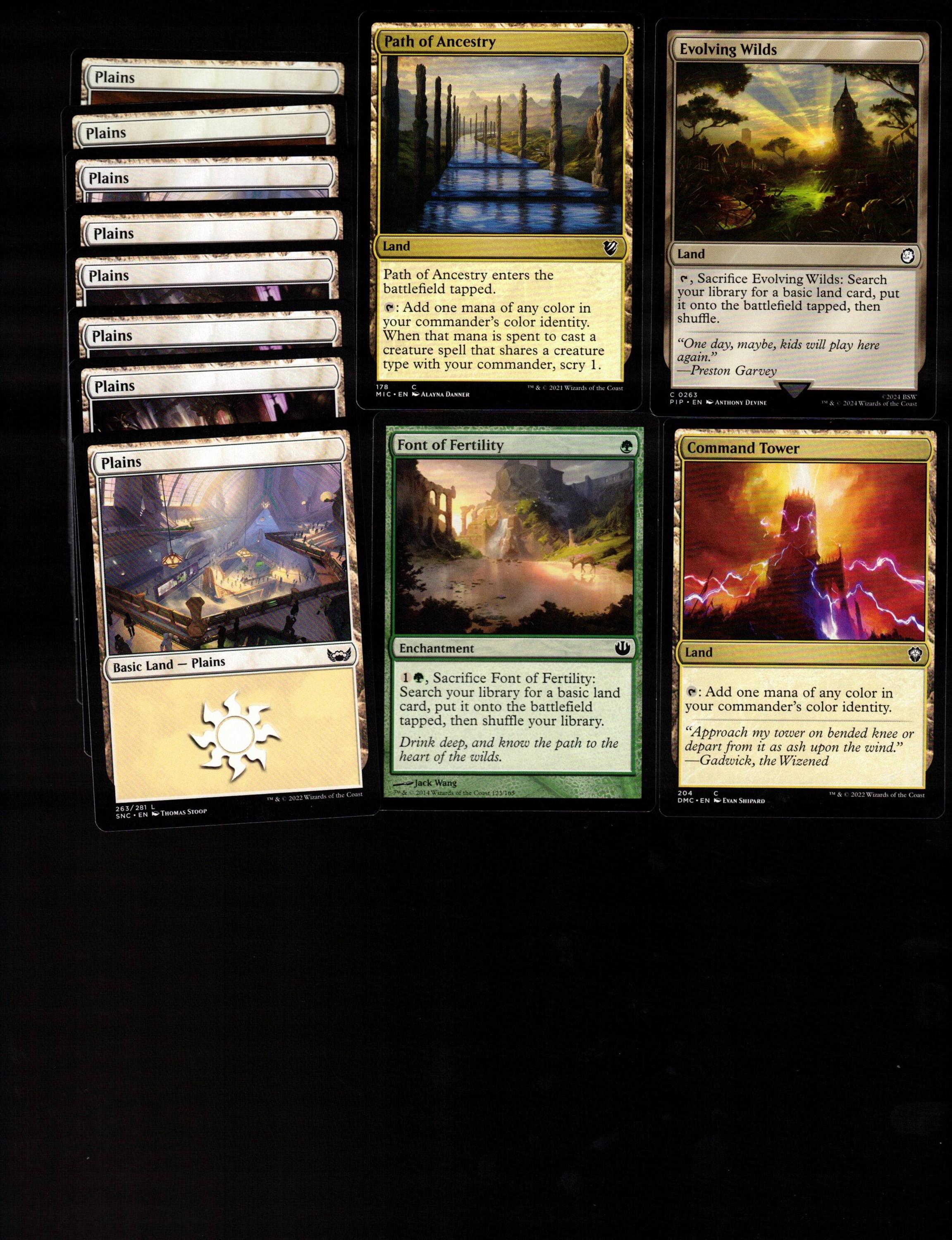 Wolves & Elves!-100 Card Magic the Gathering Commander Deck-rare-mythic ...
