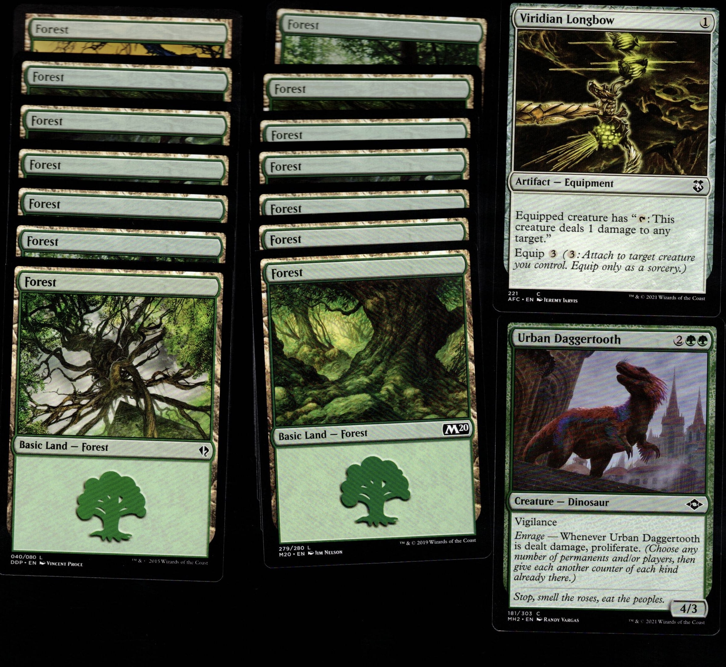 Poisoned Deathtouch-100 Card Magic the Gathering Commander - Etsy