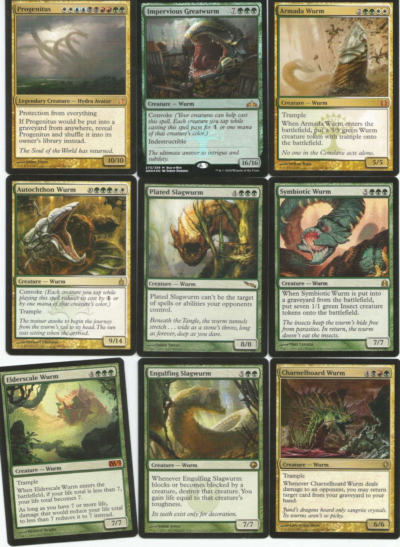 Commander-edh Progenitus MTG Magic the Gathering Deck - Etsy