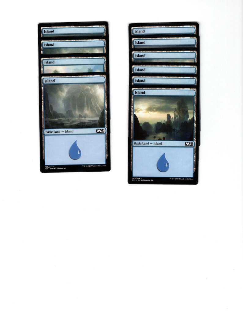 Counterburn Pauper - MTG -custom Casual Deck -60 Card Deck - Magic the ...