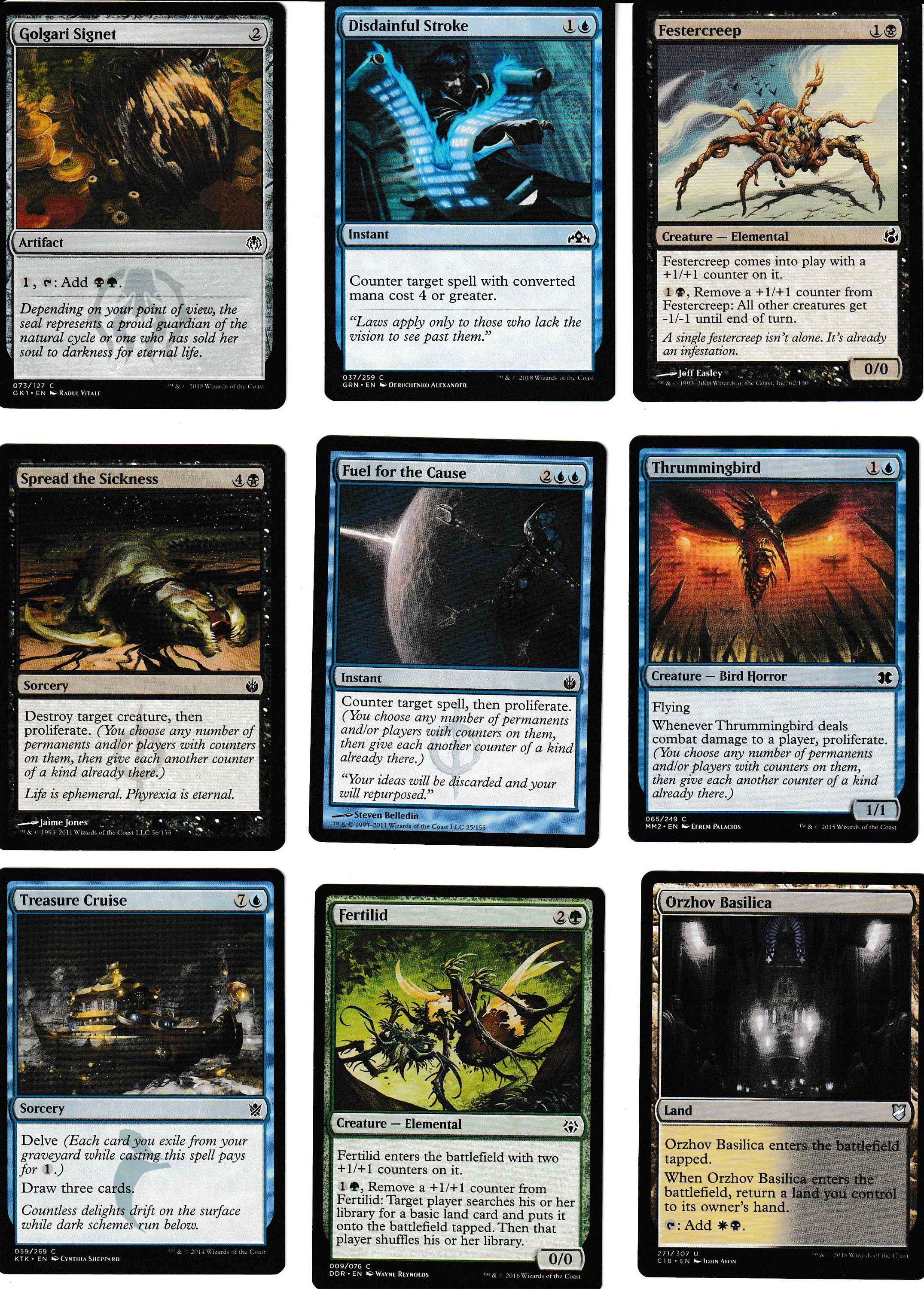 Atraxa, Praetors' Voice *custom Commander Deck* EDH Mtg Magic Cards 100 ...