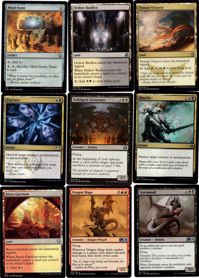 Triple Threat-100 Card Commander Deck-mtg-mythic-rare-magic - Etsy