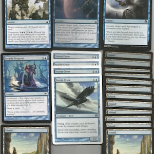 Sea Monster (blue) Deck - Tidal Kraken - Leviathan MTG Magic Gathering ...