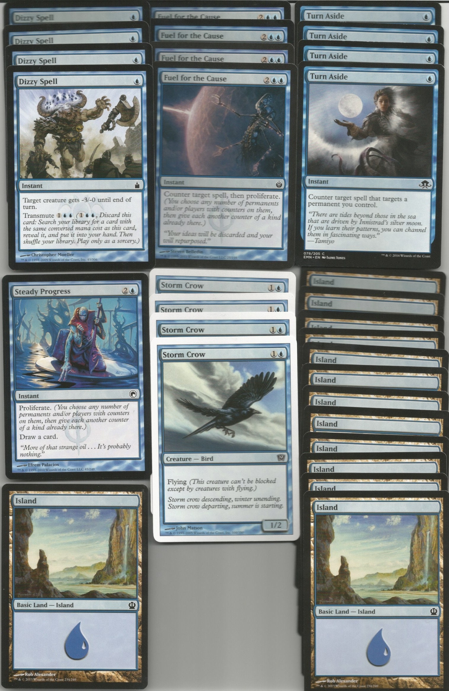 Sea Monster blue Deck Tidal Kraken Leviathan MTG Magic - Etsy Canada