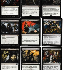 MTG Commander Edh Deck Gonti, Lord of Luxury 100 Cards Custom Deck ...