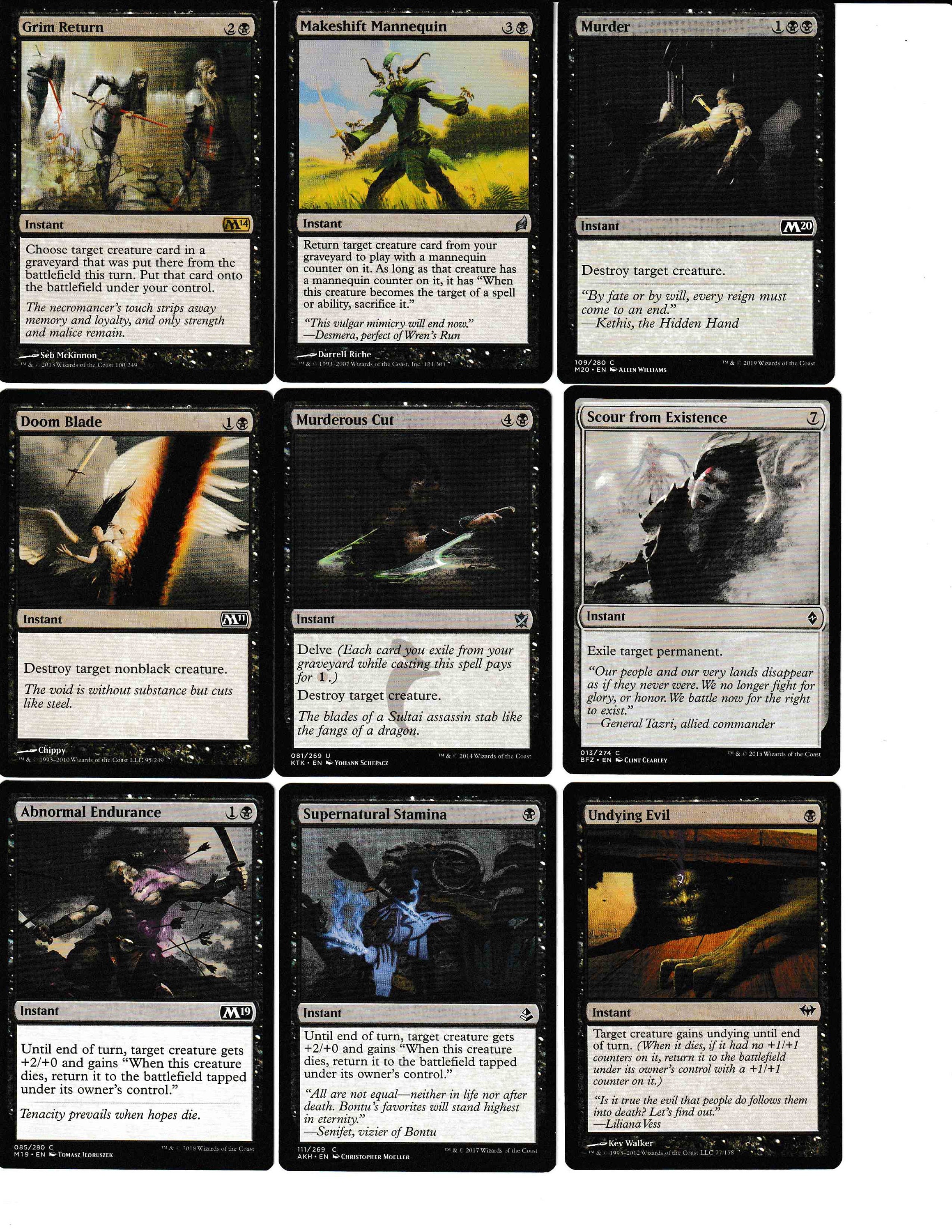 MTG Commander Edh Deck Gonti Lord of Luxury 100 Cards Custom | Etsy