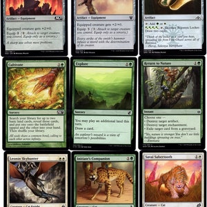 Arahbo Roar of the World Custom Cat Commander 100 Card Deck-edh-mtg ...